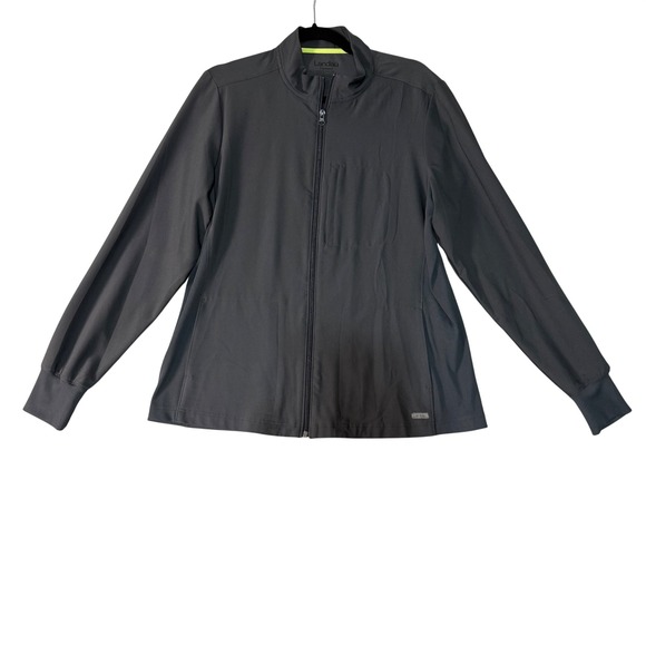 Landau | Jackets & Coats | Landau Forward Full Zip Jacket Pewter Scrub ...